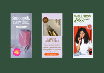 Pre-built Shopify Section: Animated Sticker Effects