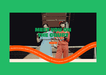 Pre-built Shopify Section: Interactive Wave Hero